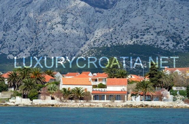 Luxury beachfront villa with pool in Orebic Peljesac Croatian villas ...